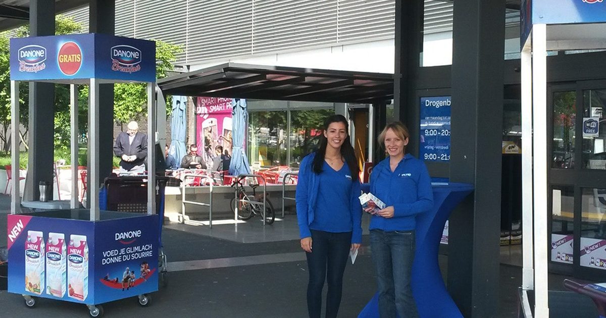 Fast Forward Events | Sampling Danone Breakfast